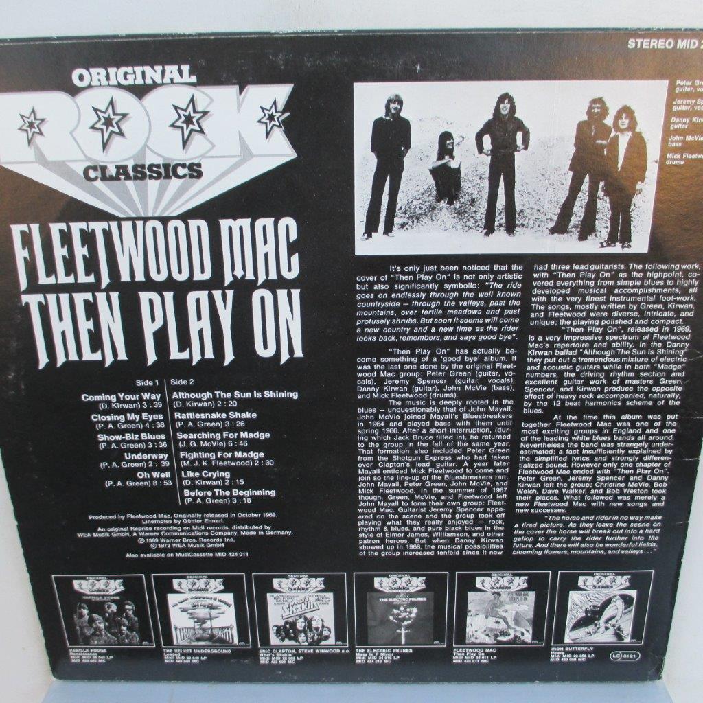 Fleetwood Mac – Then Play On - Hifi Audio Mix