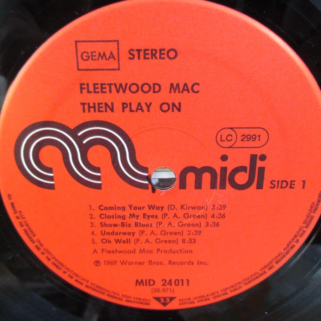 Fleetwood Mac – Then Play On - Hifi Audio Mix