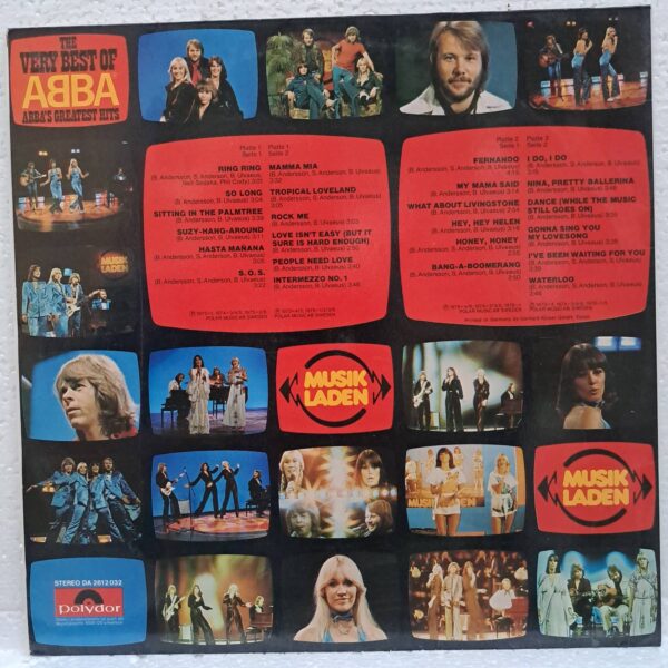 ABBA – The Very Best Of ABBA (ABBA’s Greatest Hits) – Disc VINIL 2LP VG ...