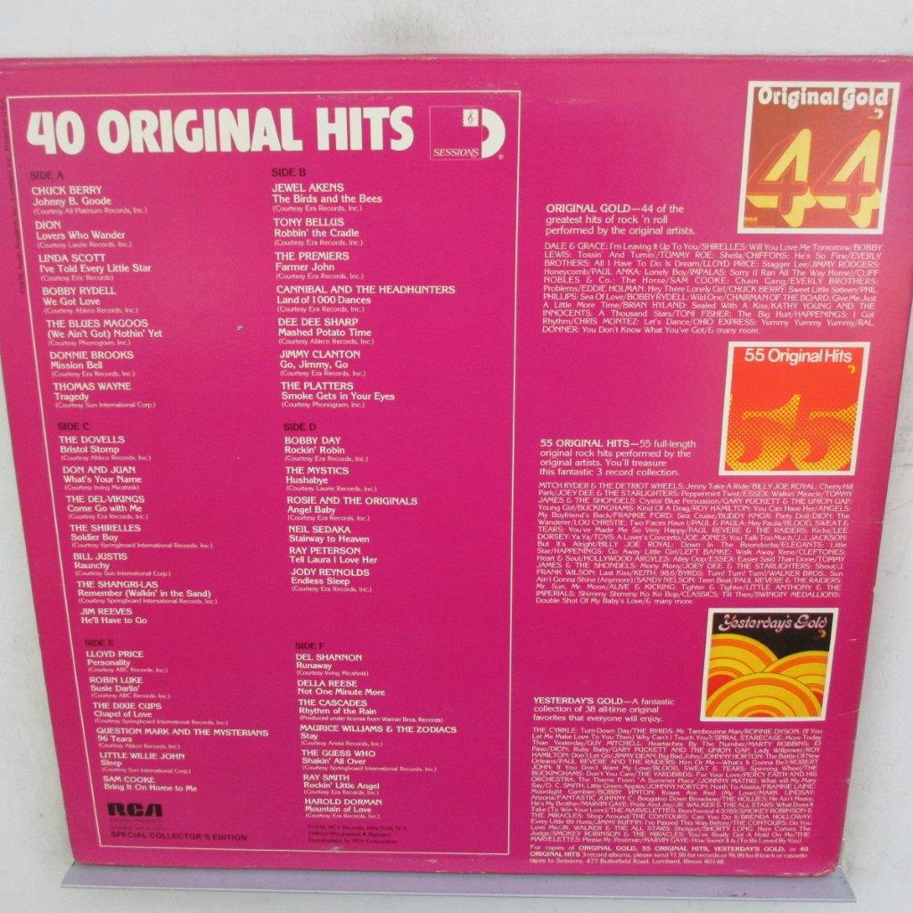 Various Artists – 40 Original Hits 3LP – Hifi Audio Mix