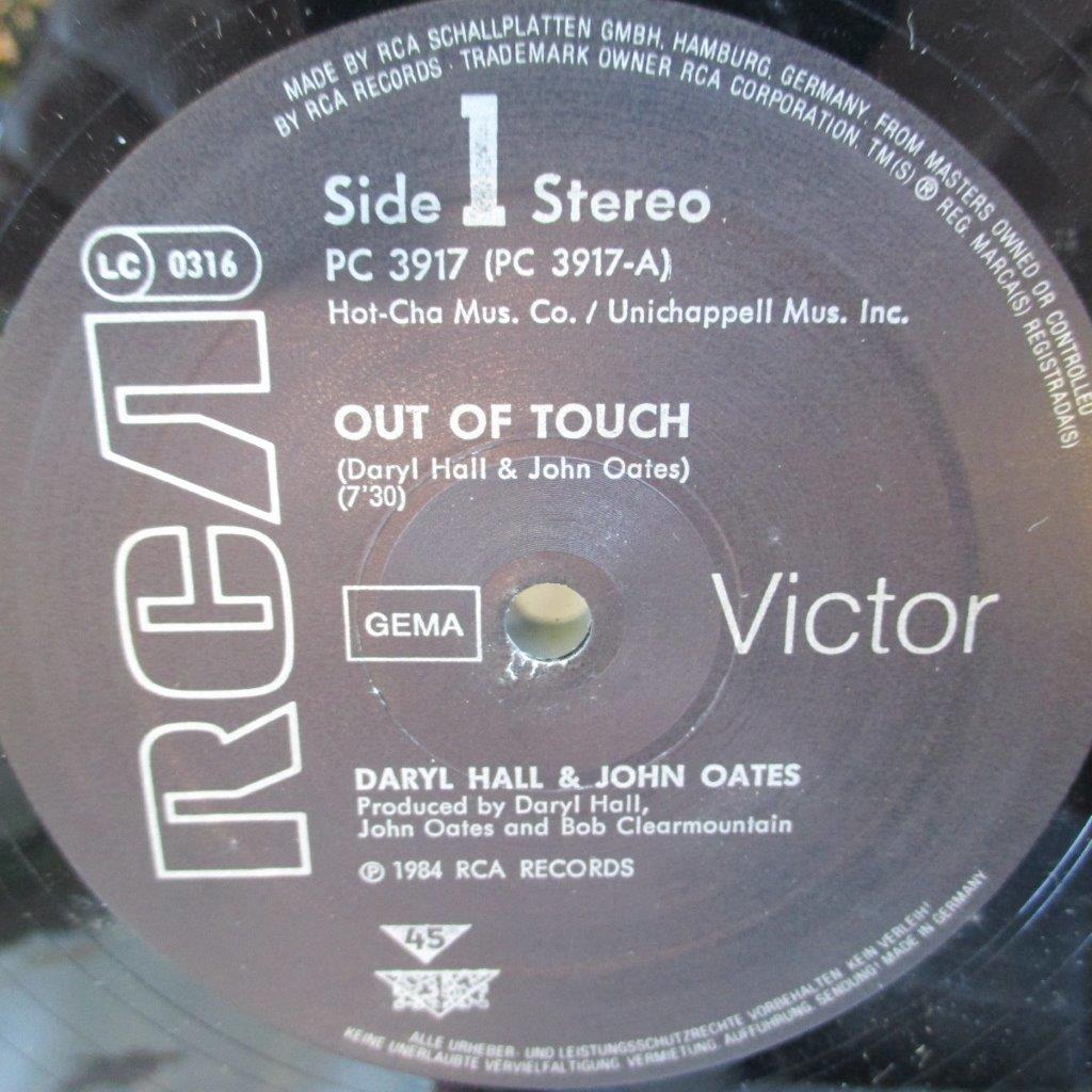 Daryl Hall & John Oates – Out Of Touch 12″, 45 RPM, Maxi-Single – Hifi ...