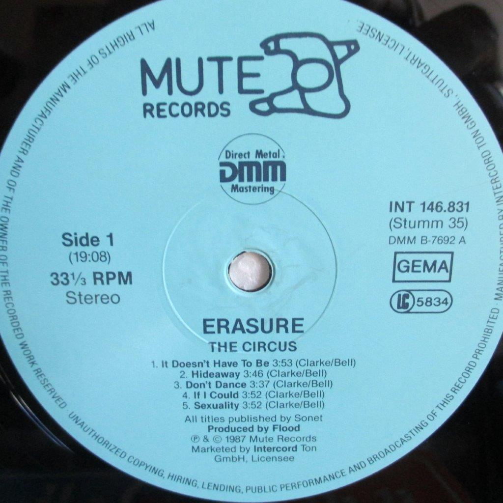 Erasure – The Circus - Hifi Audio Mix
