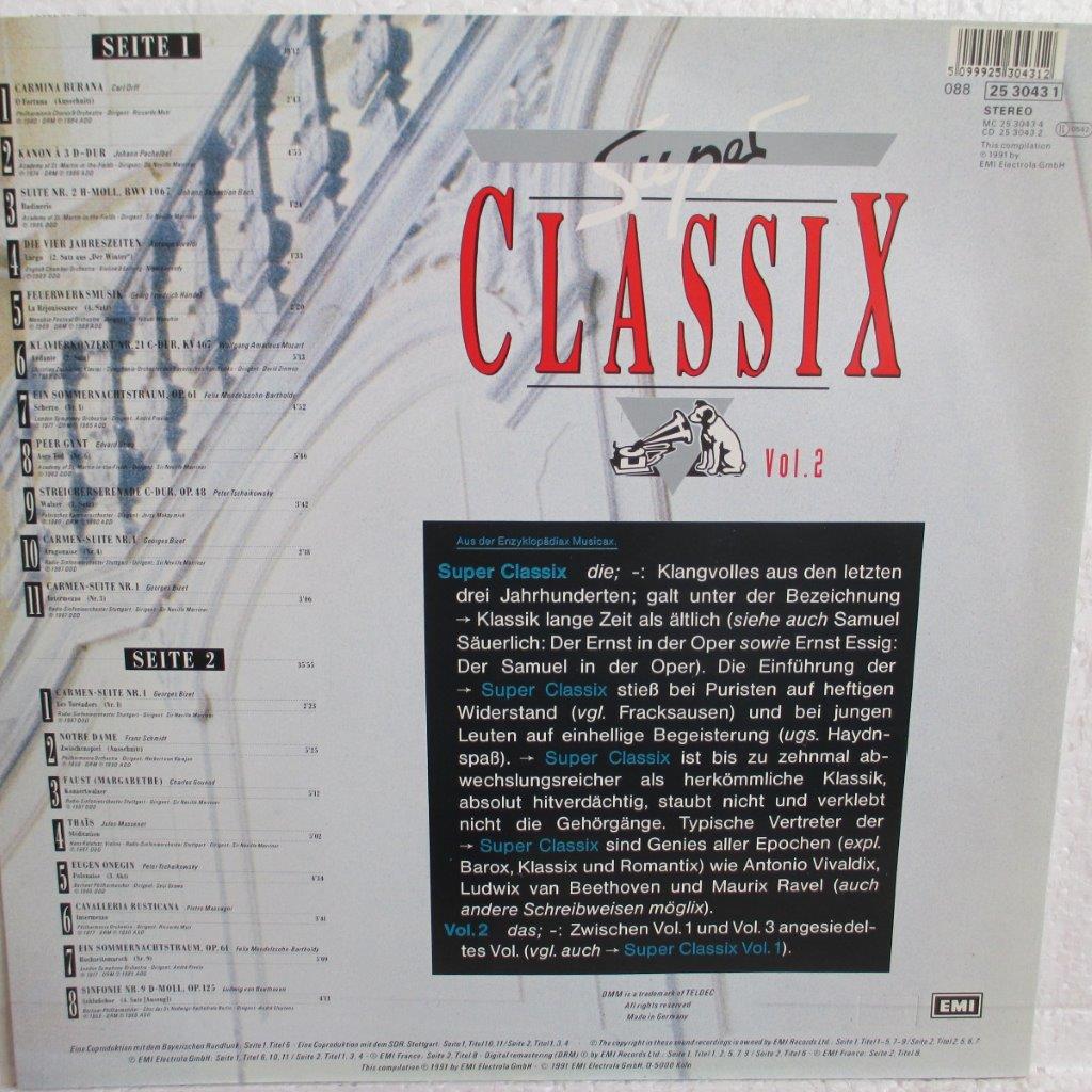 Various – Super Classix Vol. 2 – Hifi Audio Mix