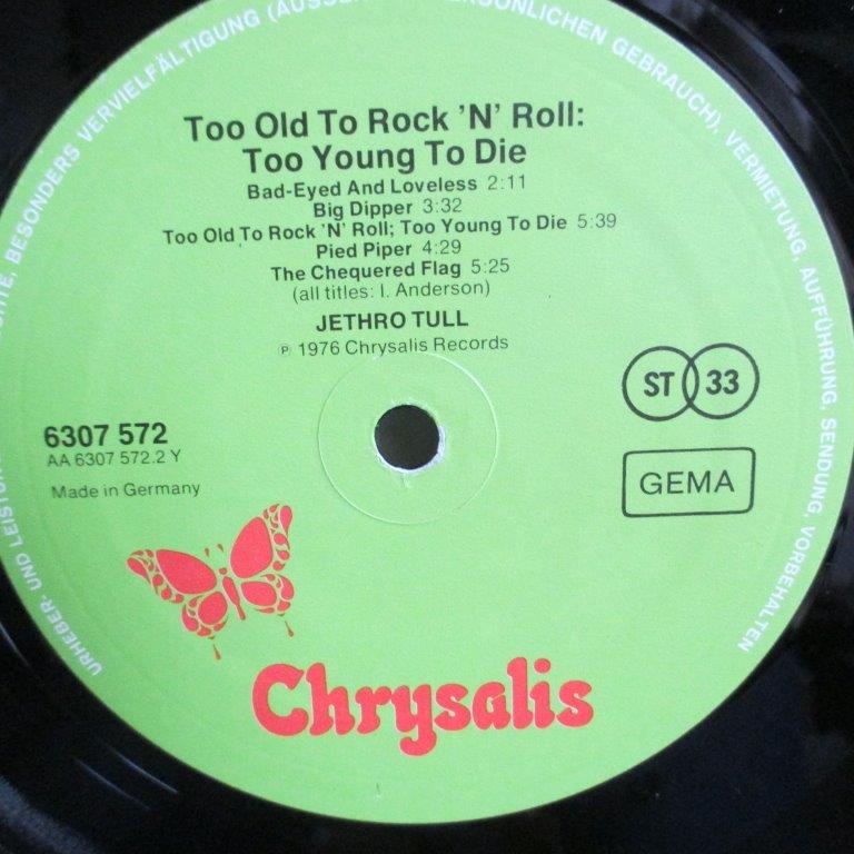 Jethro Tull – Too Old To Rock ‘N’ Roll: Too Young To Die! – Hifi Audio Mix