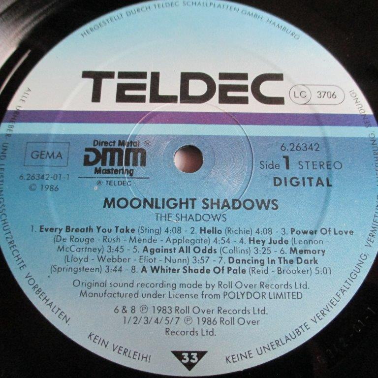 The Shadows – Moonlight Shadows – Hifi Audio Mix